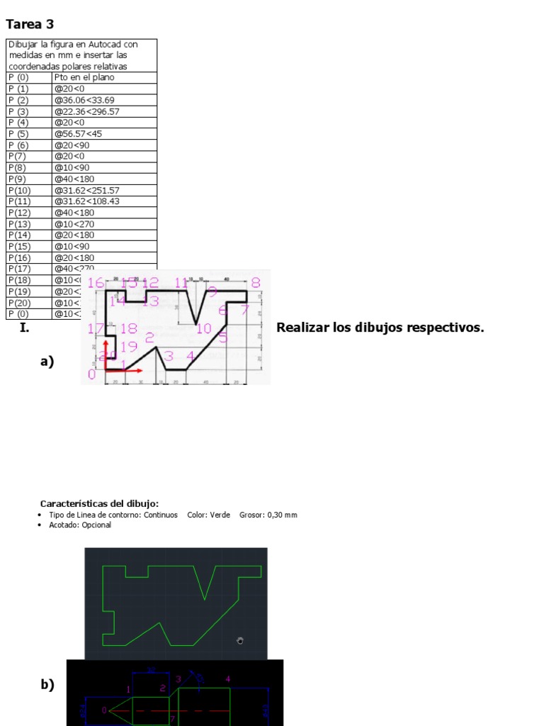 Tarea 3 de Dibujo Técnico Computarizado | PDF | Matemáticas | Politopos