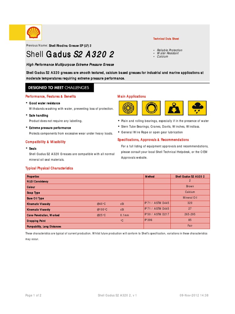 GPCDOC Local TDS United Kingdom Shell Gadus S2 A320 2 (en-GB) TDS | PDF ...