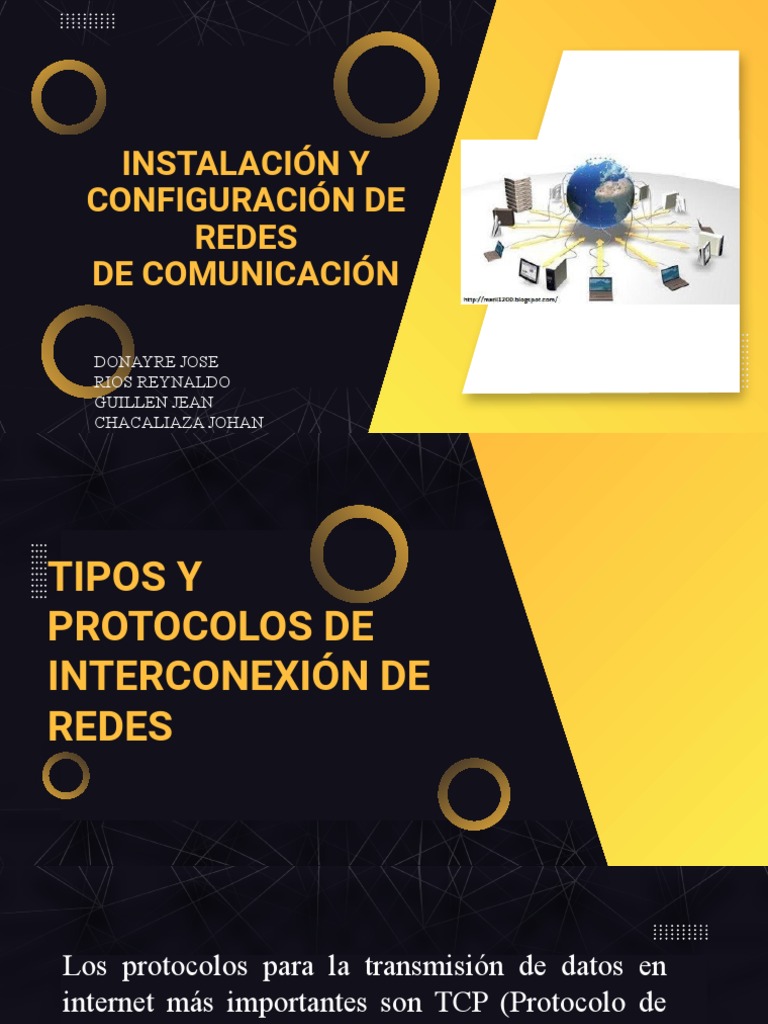 Tipos y Protocolos de Interconexión de Redes | Descargar gratis PDF | Protocolos de internet ...