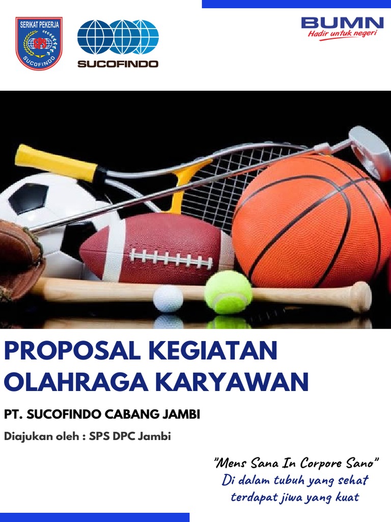 Proposal Kegiatan Olahraga | PDF