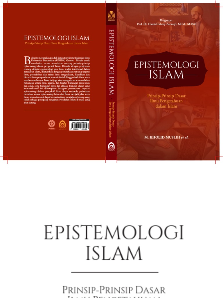 Buku Epistemologi Islam Prinsip-Prinsip Dasar Ilmu Pengetahuan Dalam Islam | PDF