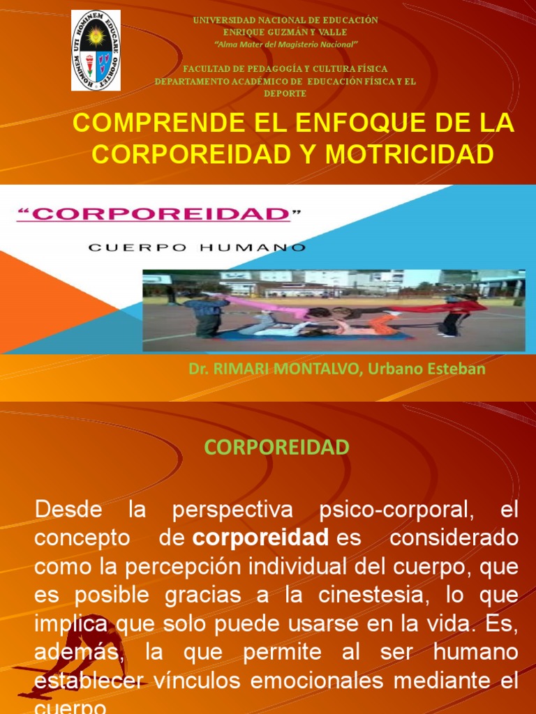 Corporeidad y Motricidad en Educación Física | PDF | Las emociones ...