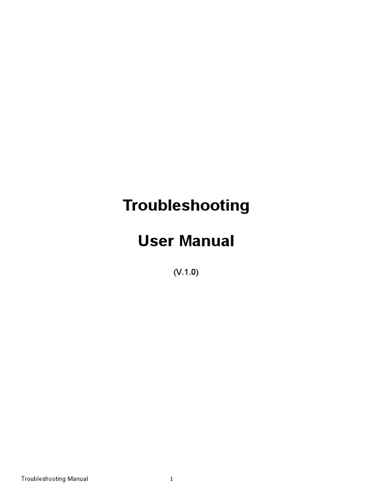 Troubleshooting | PDF | Installation (Computer Programs) | Operating System