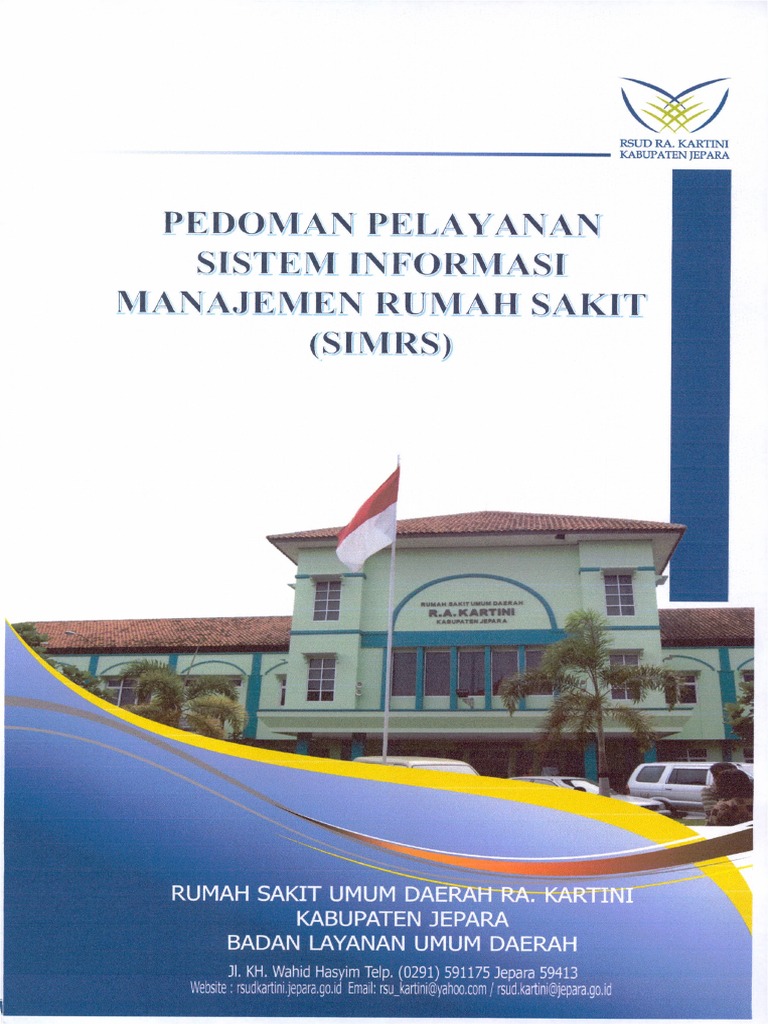 Pedoman Pelayanan Sistem Informasi Manajemen Rumah Sakit (Simrs) | PDF