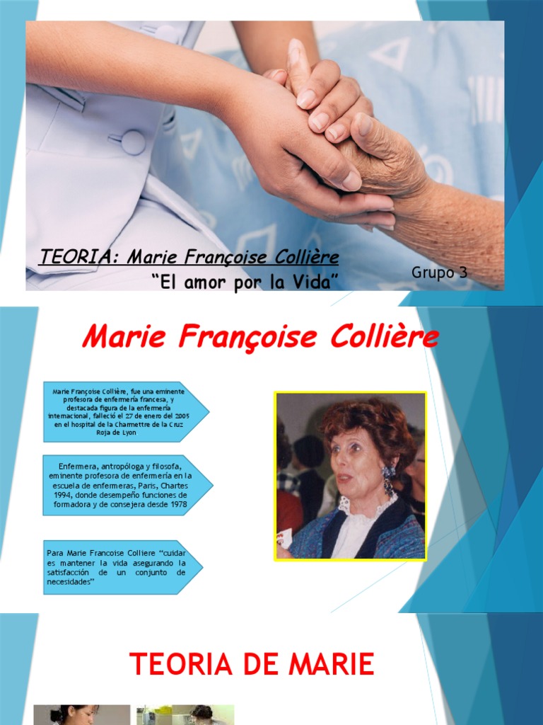 Teoría del Cuidado de Collière | PDF | Enfermería | Diagnostico medico