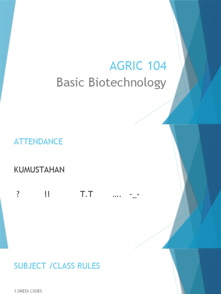 Botech. I | PDF | Biotechnology | Genetically Modified Organism