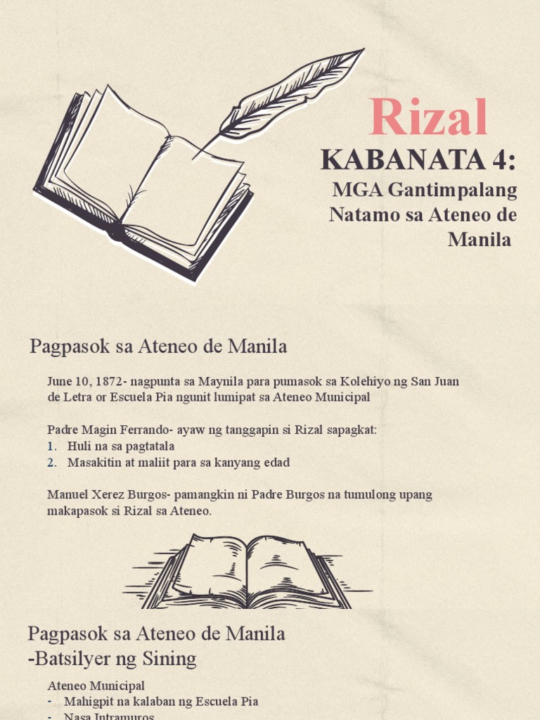 Kabanata-4 Rizal | PDF