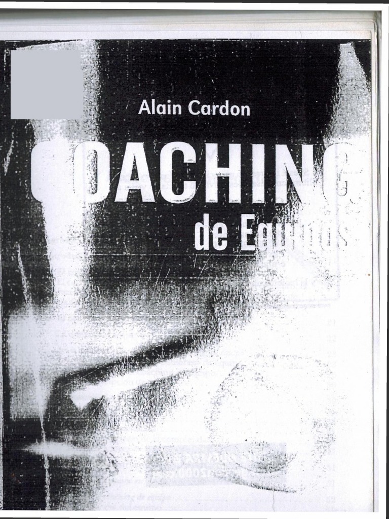 Coaching de Equipo - Alain Cardon | PDF | Business