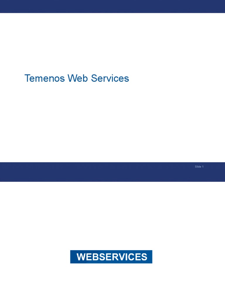 Exposing Temenos T24 Services Through Web Services | PDF | Web Service | Soap