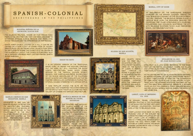 Spanish Colonial Architecture in The Philippine | PDF