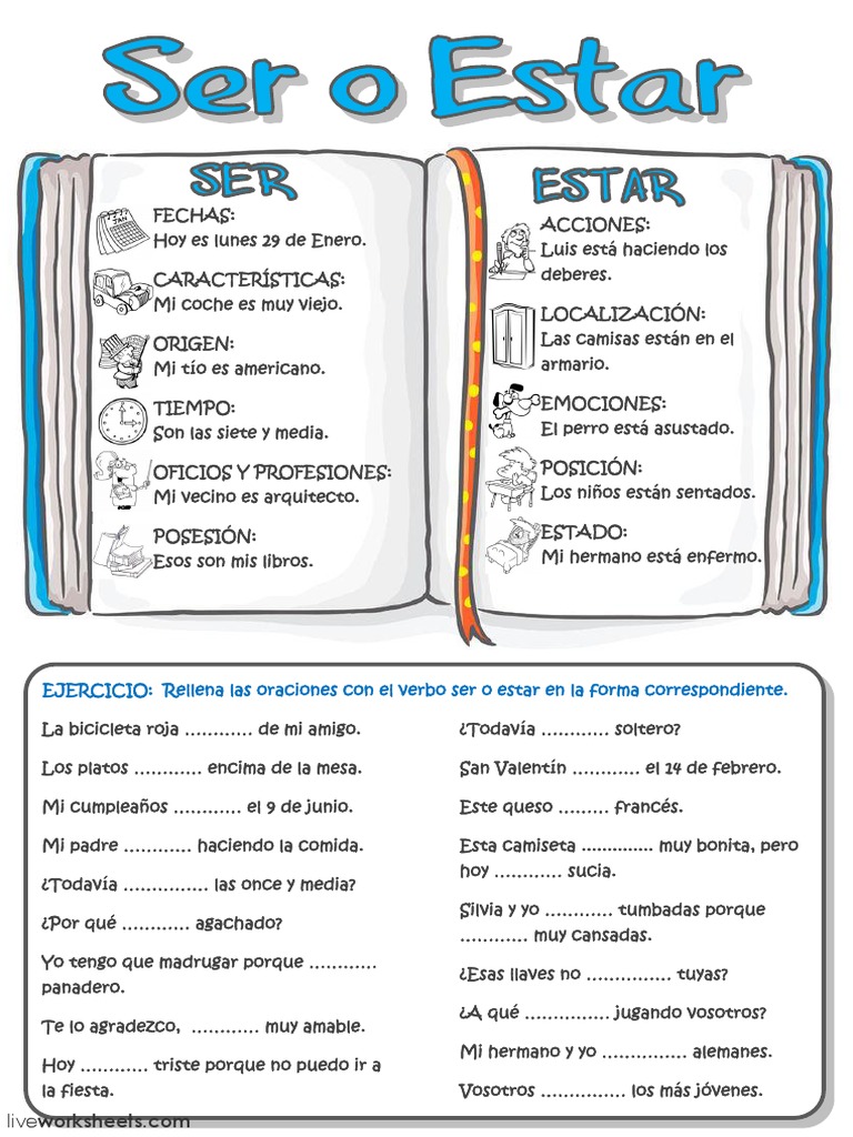Ser y Estar 1 | PDF