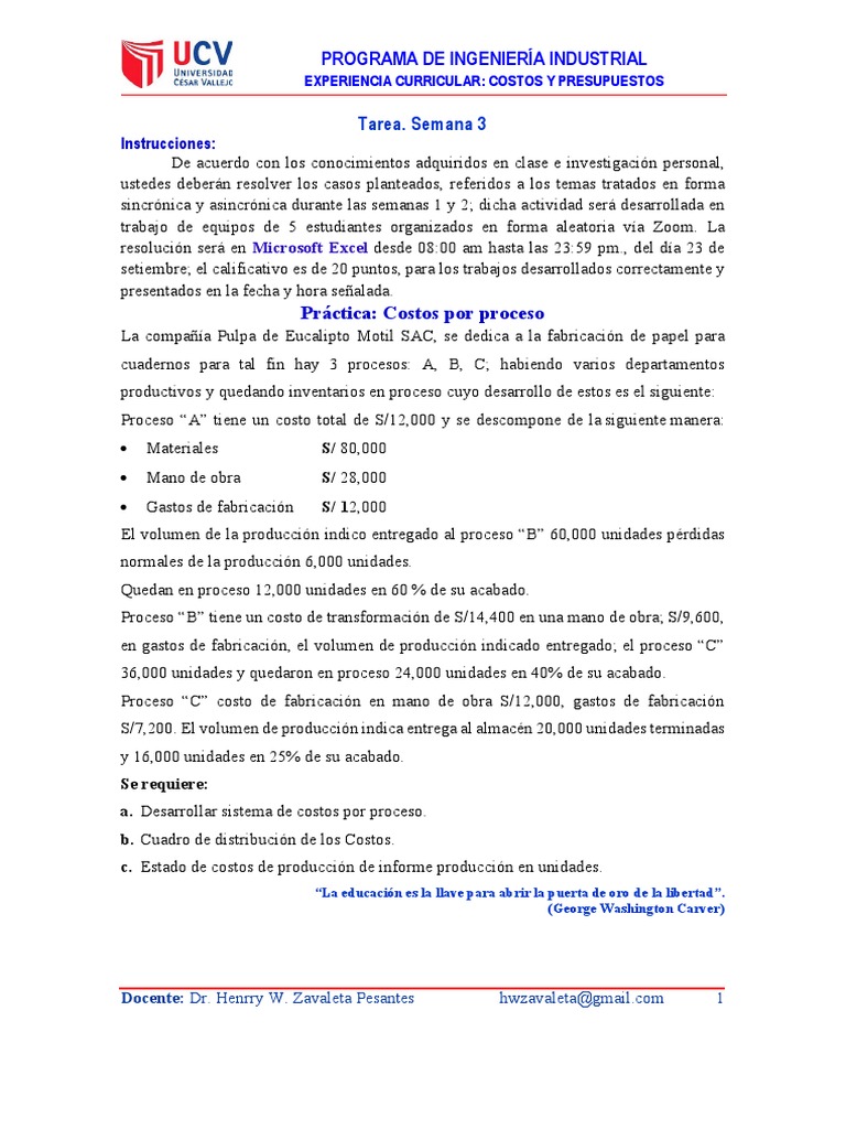 Tarea - Semana 3 | PDF | Tecnología