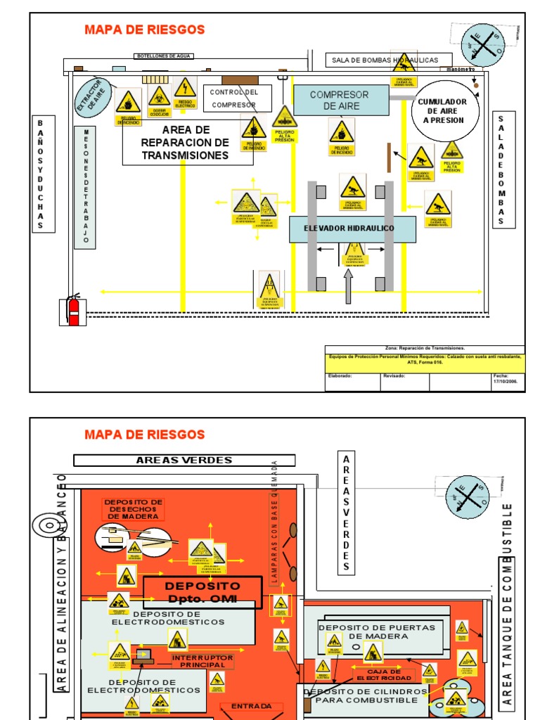 MAPAS-DE-RIESGO para Hacer El Nuestro de Excelsior | PDF | Bienes manufacturados