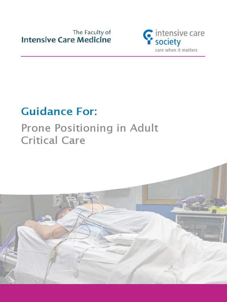 Guidance For Prone Positioning in Adult Critical Care | PDF ...