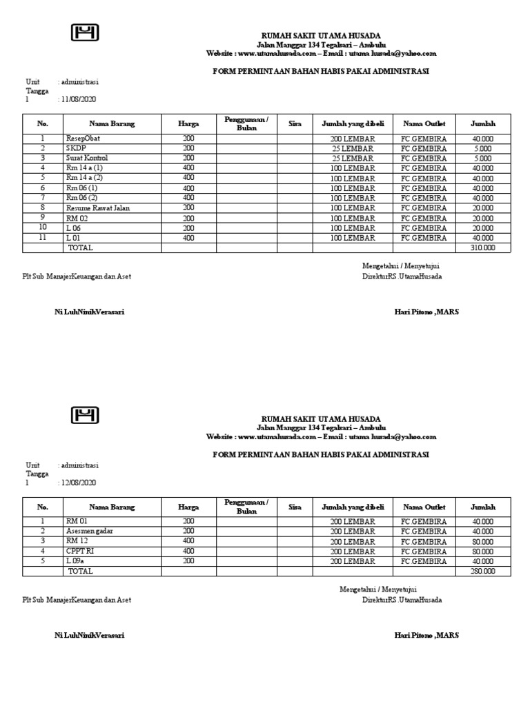 BHP Agsts 2020 | PDF