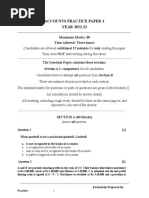 Acca PM Cheat Sheet | PDF | Performance Indicator | Return On Investment