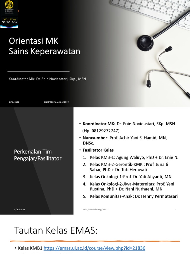 Materi Orientasi MK | PDF | Pengembangan Diri | Sains & Matematika