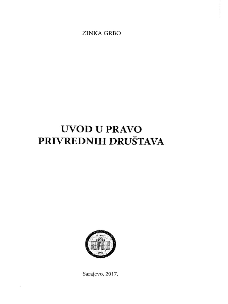 Uvod U Pravo PPD | PDF
