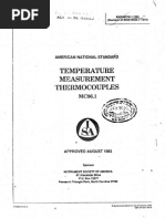 Astm E230 | PDF | Thermocouple | Engineering Tolerance