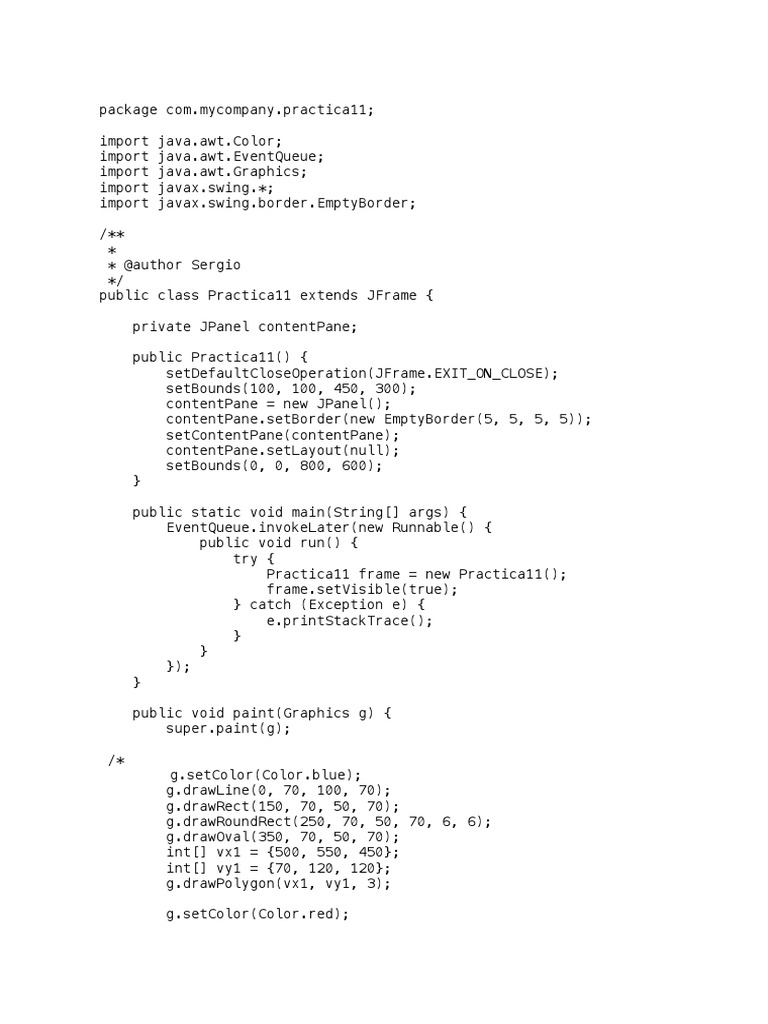 Practica11 | PDF | Graphical User Interfaces | Software