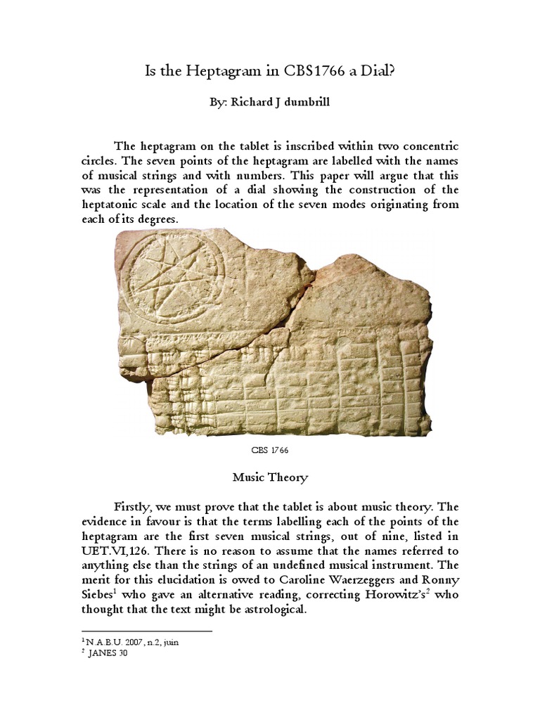Dumbrill The Heptagram in CBS1766-libre | PDF | Scale (Music) | Mode ...