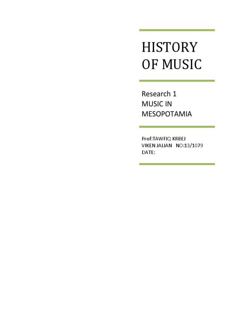 Sumerian Musical Instruments and Rituals | PDF | Mesopotamia | Musical ...