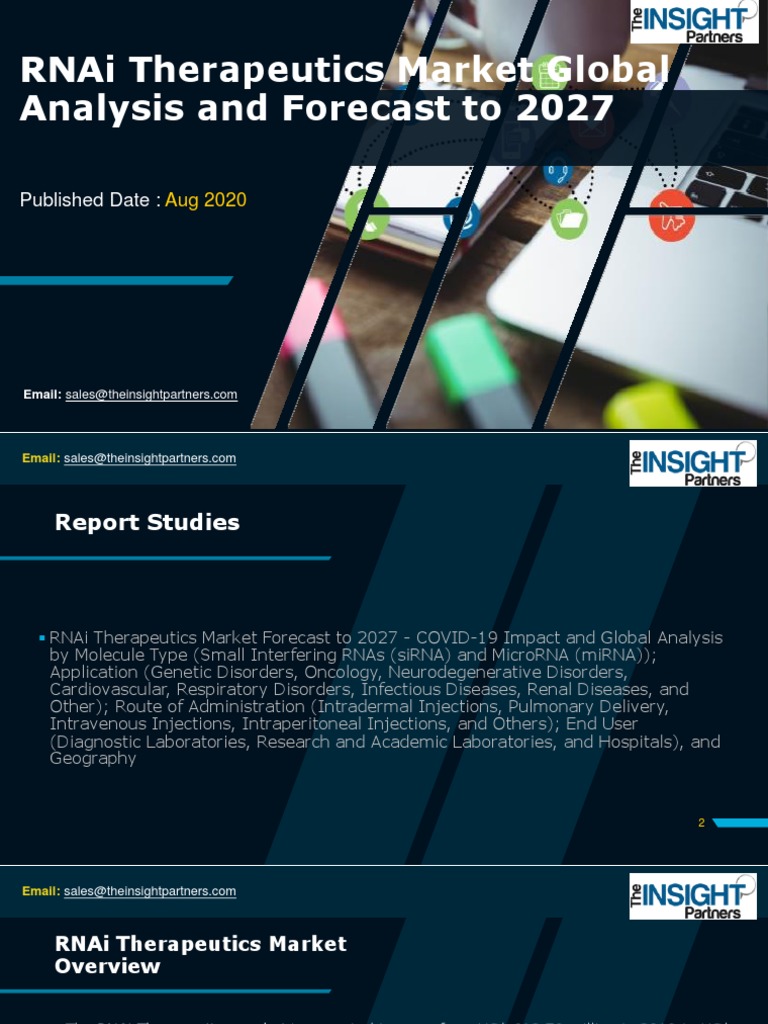 RNAi Therapeutics Market | PDF | Rna Interference | Small Interfering Rna