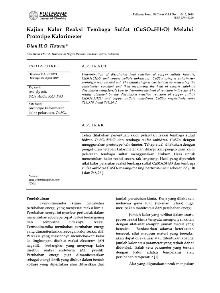 jurnal kalorimeter 1-3 | PDF