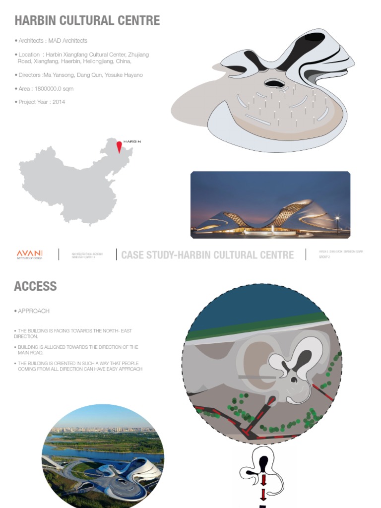 Harbin Cultural Centre Case Study | PDF | Architectural Design ...