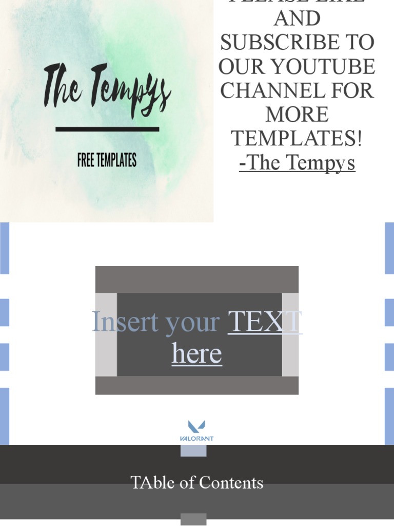 Jett Valorant Minimalist Powerpoint Template by The Tempys | PDF ...