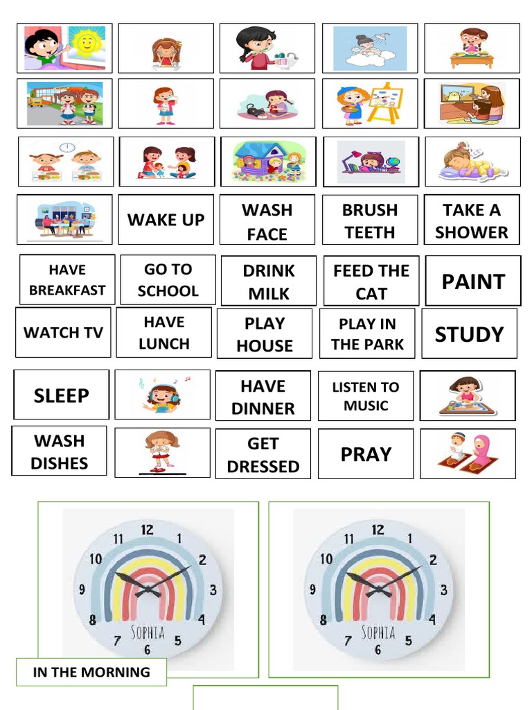 My Daily Activities | PDF