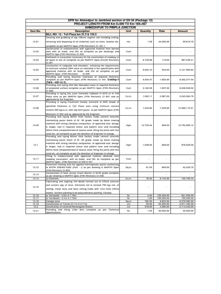 Toll | PDF | Toll Road | Road Surface