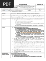 Standard Operating Procedure Warehouse | PDF | Warehouse | Pallet
