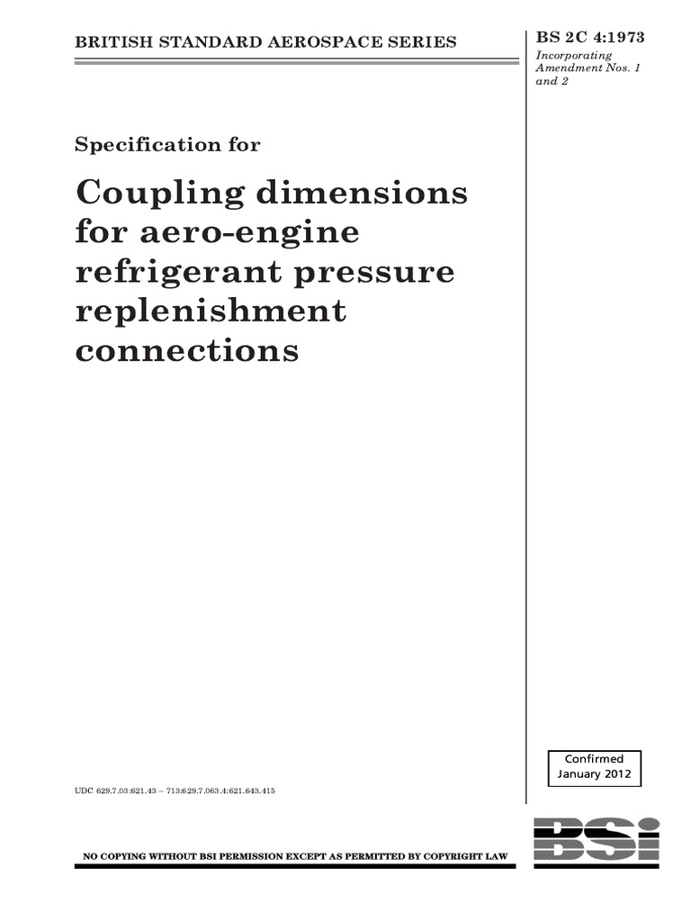 BS 2C 4-1973 (2012) | PDF | Valve | Engineering Tolerance