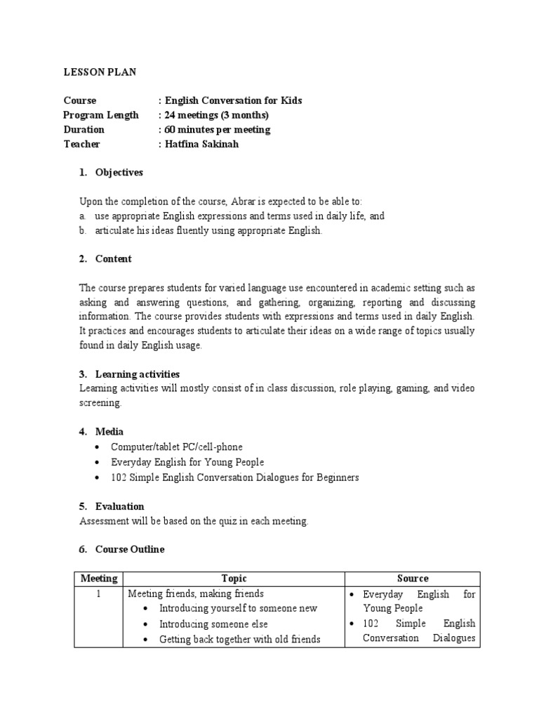 Abrar's Lesson Plan | PDF | Lesson Plan | Cognitive Science