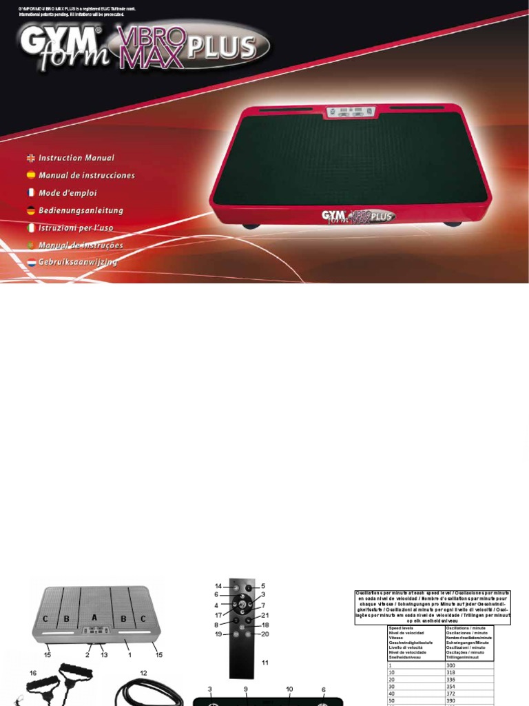 Vibro Max Plus | PDF | Ac Power Plugs And Sockets | Mains Electricity