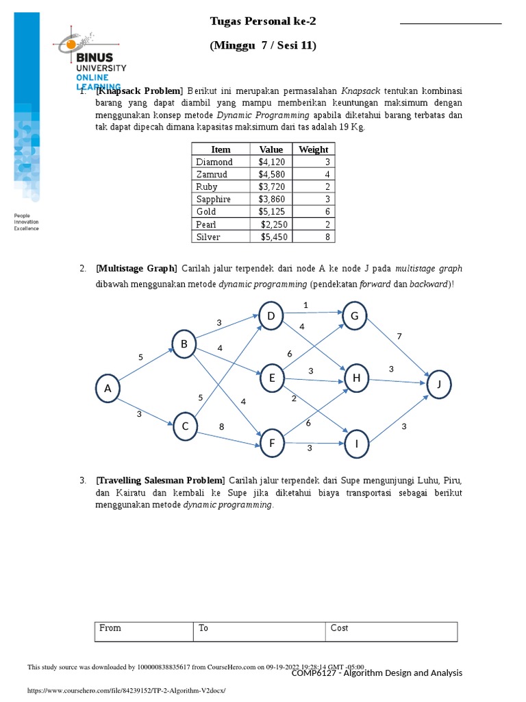 TP 2 Algorithm V2 | PDF