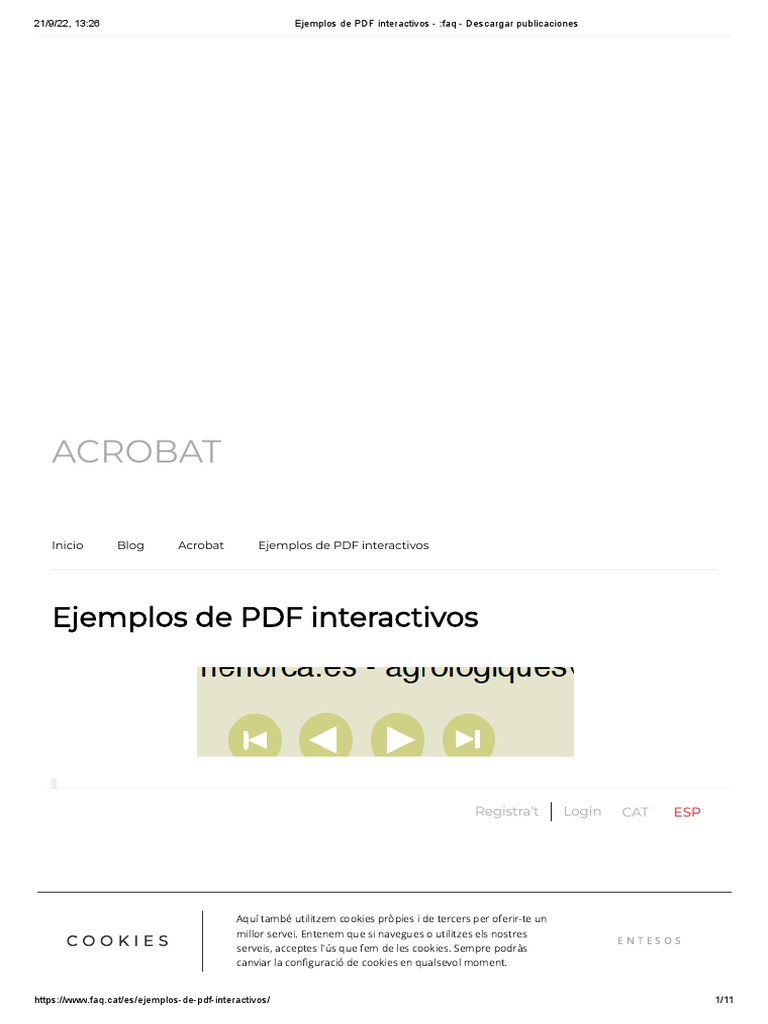 Ejemplos de PDFs Interactivos Útiles | PDF | Adobe InDesign | Software