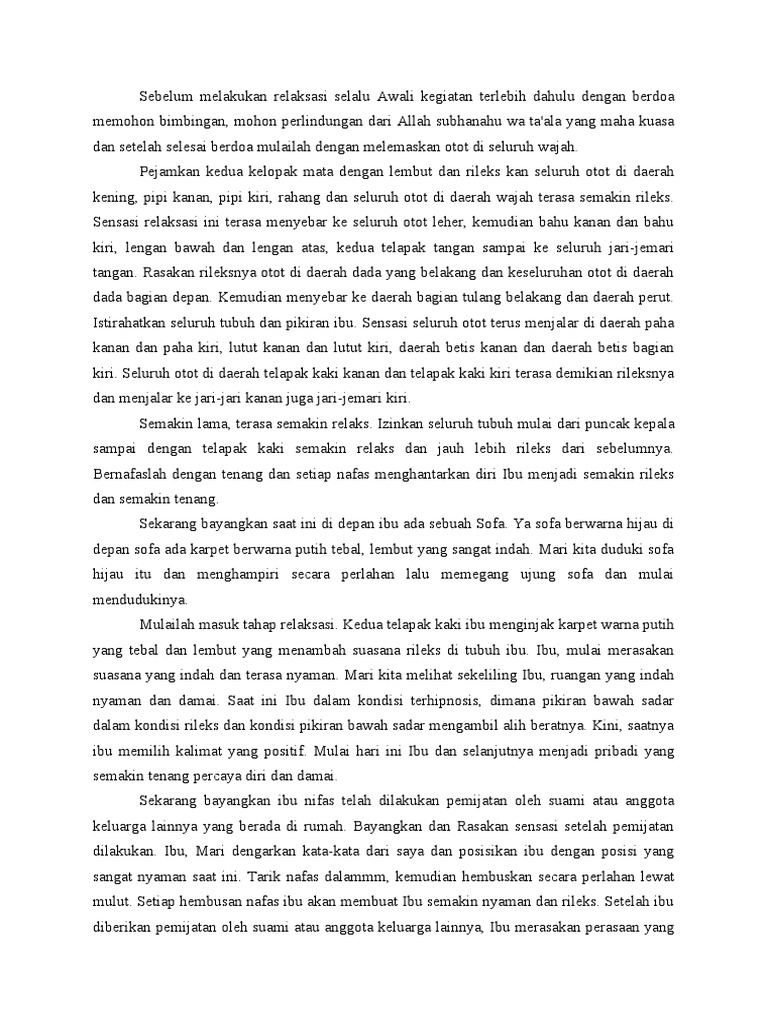 Afirmasi Nifas | PDF