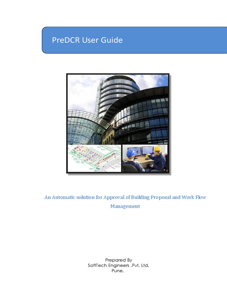 MCGM PreDCR Help Manual AutoDCR | PDF | Communication | Sources