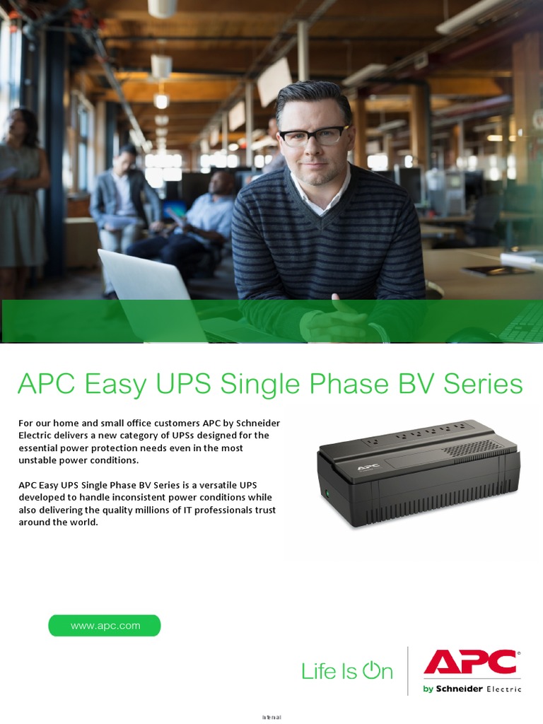 EASY UPS BV Family Overview Brochure - 120V | PDF | Electrical ...