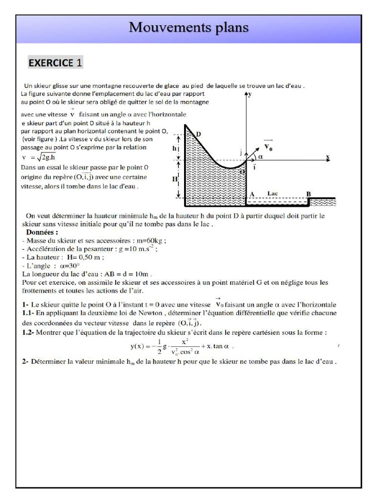 Exercices 2bac Biof 1 | PDF