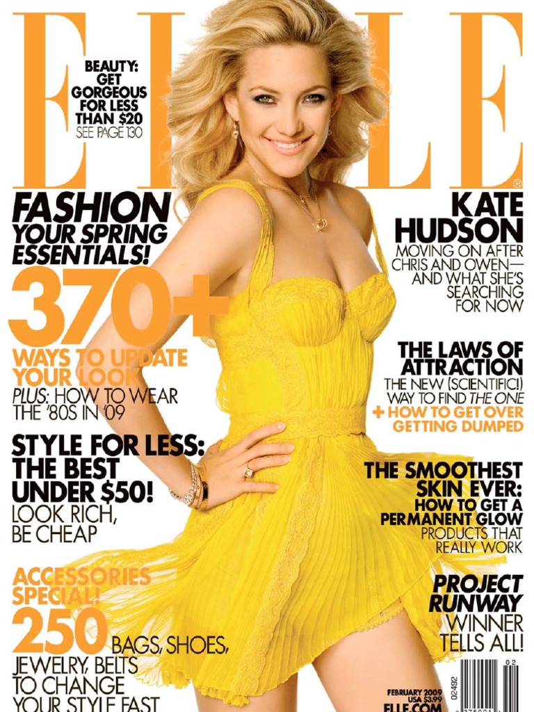 Elle Magazine - February 2009 US Malestrom | PDF