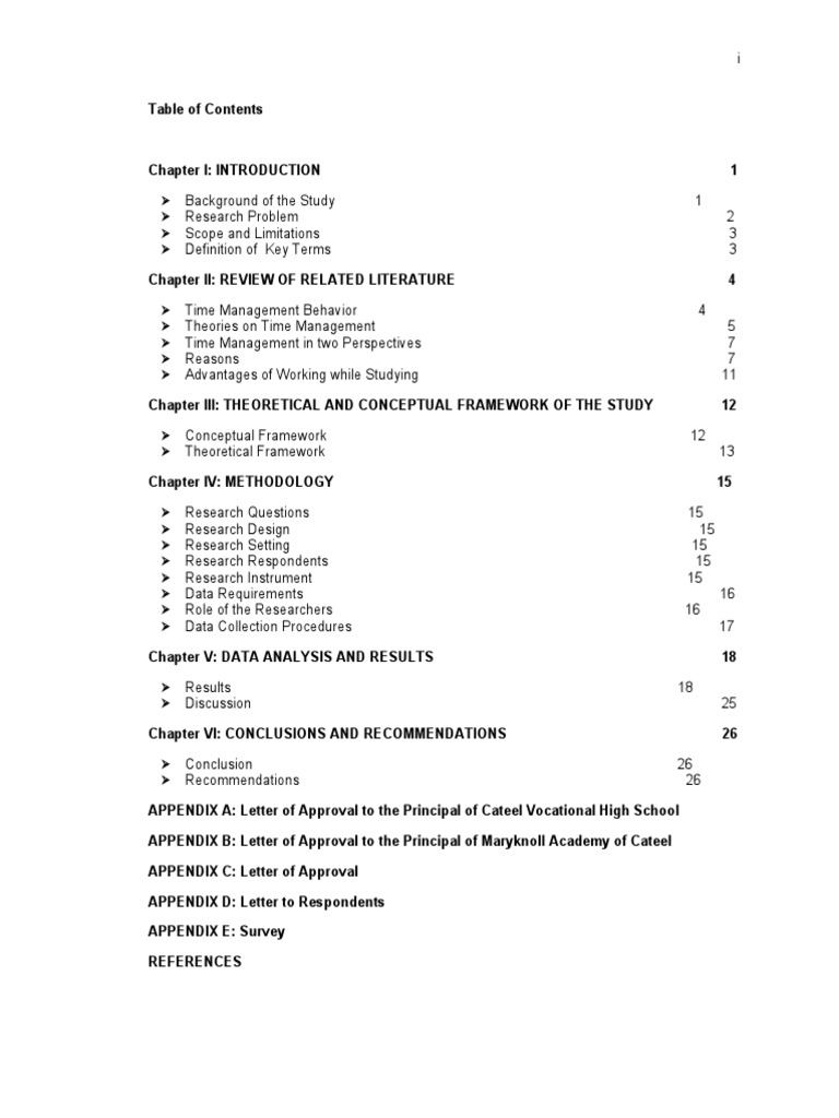 Investigative Research Table of Contents | PDF | Theory | Science