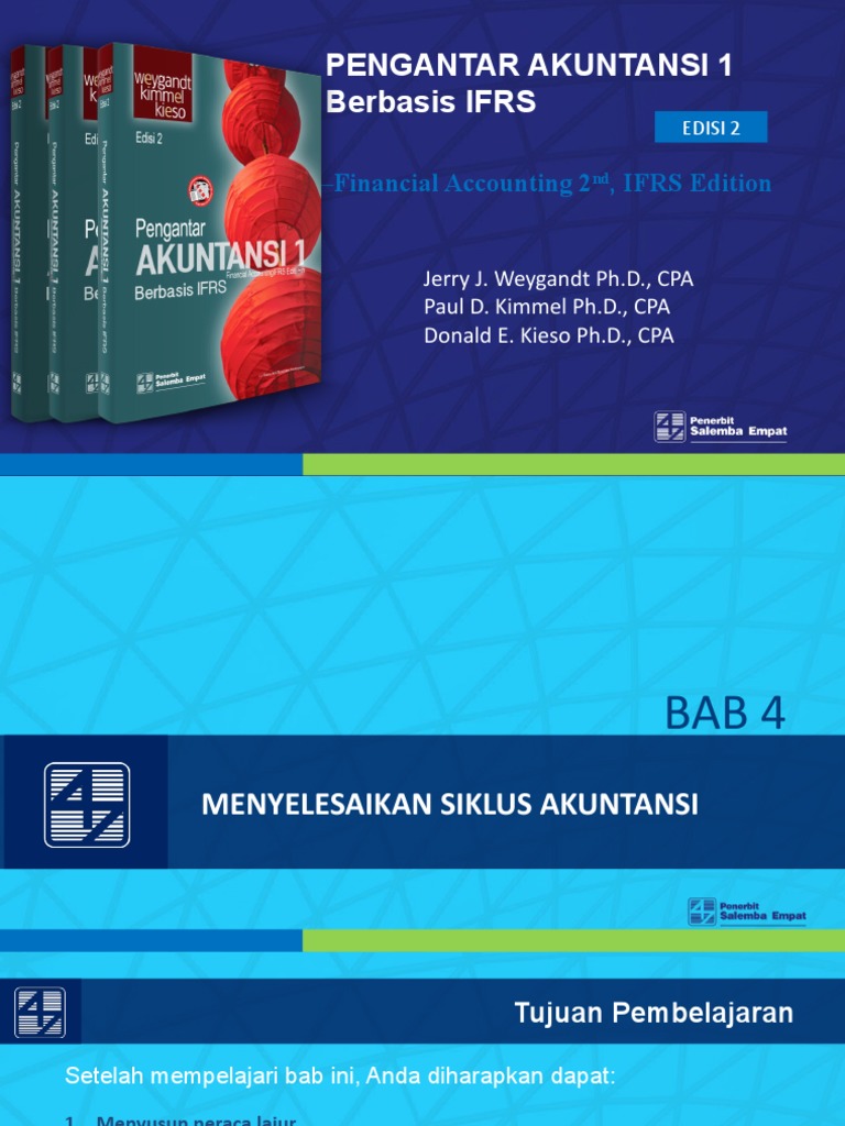 Bab 4 - Menyelesaikan Siklus Akuntansi - Kieso - 2 | PDF