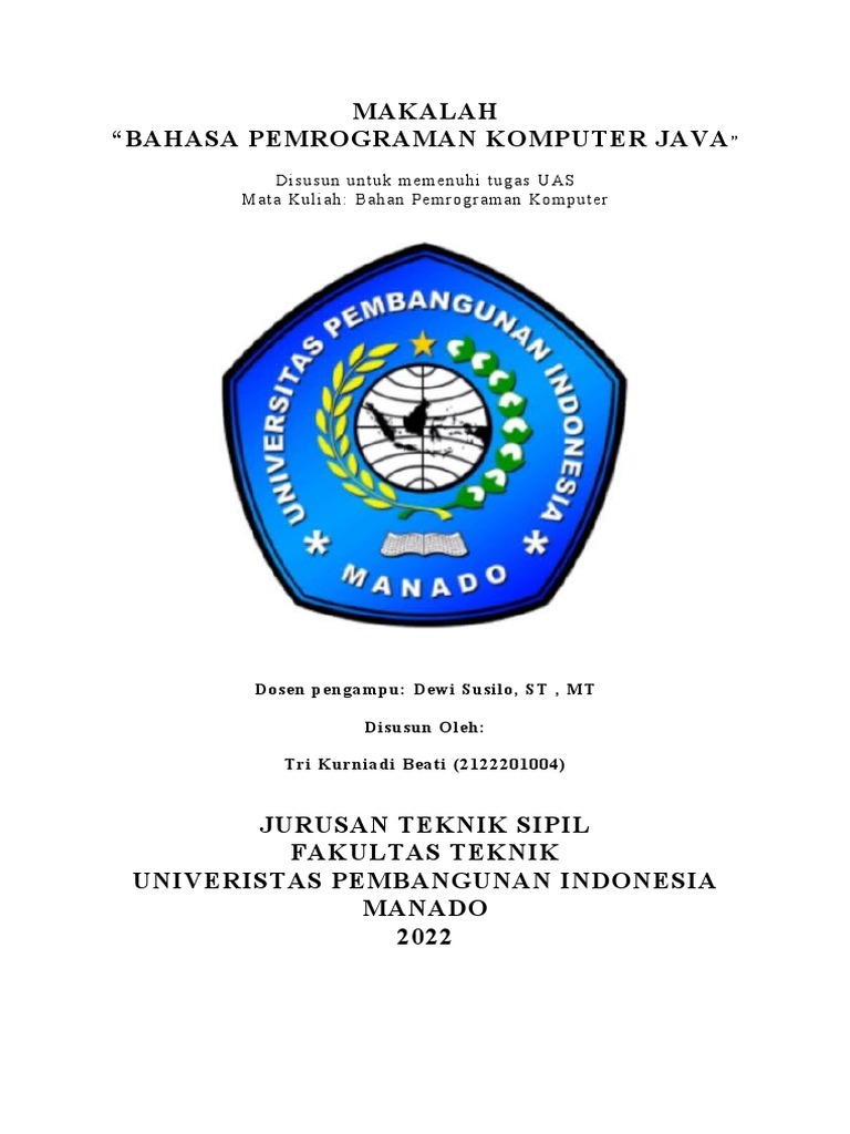 Java untuk Mahasiswa Teknik | PDF | Komputer