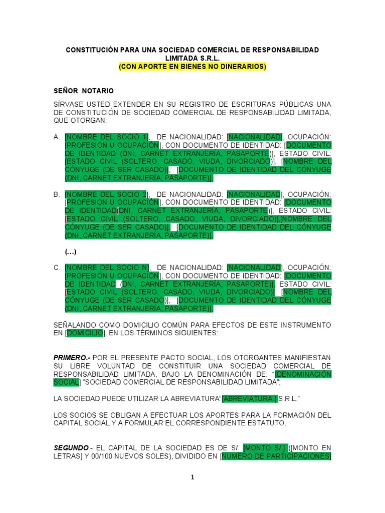 Minuta SRL - LOGIC - LEARNING | PDF | Business | Justicia
