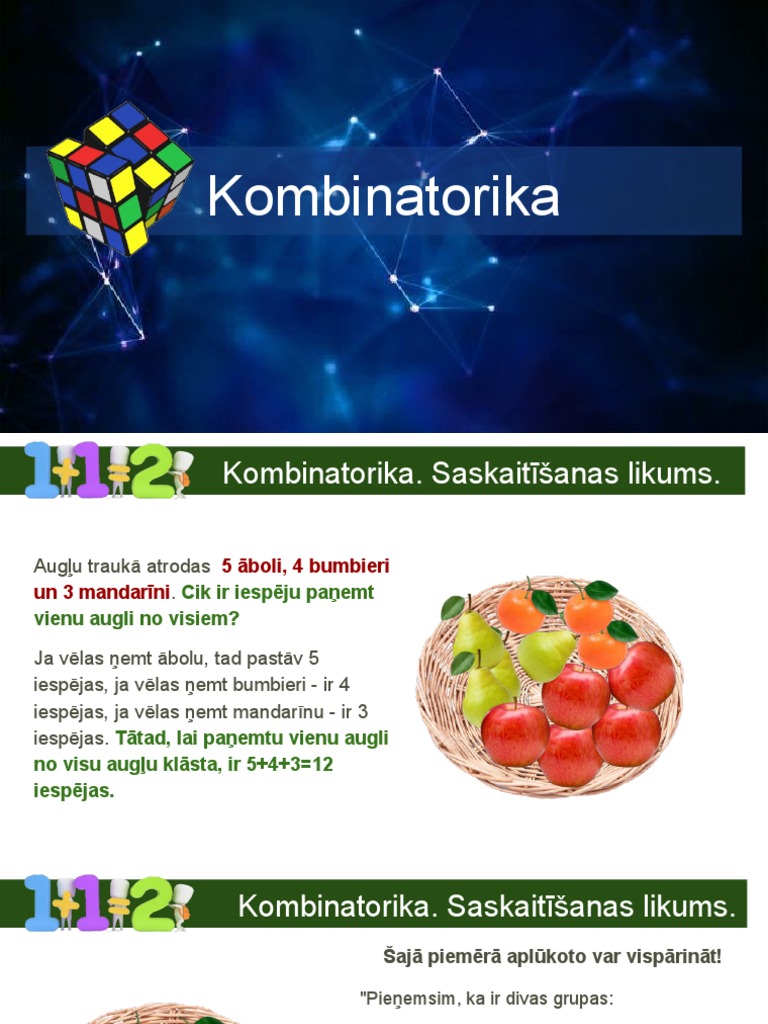 Kombinatorika | PDF