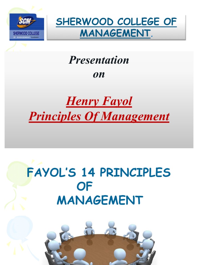 On Fayol 14 Principles | PDF