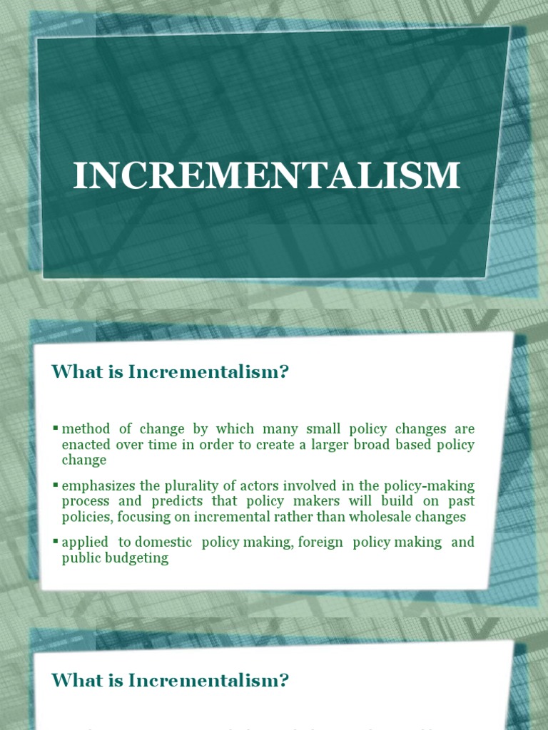 Incrementalism and Urban Housing & Development | PDF | Policy | Public ...
